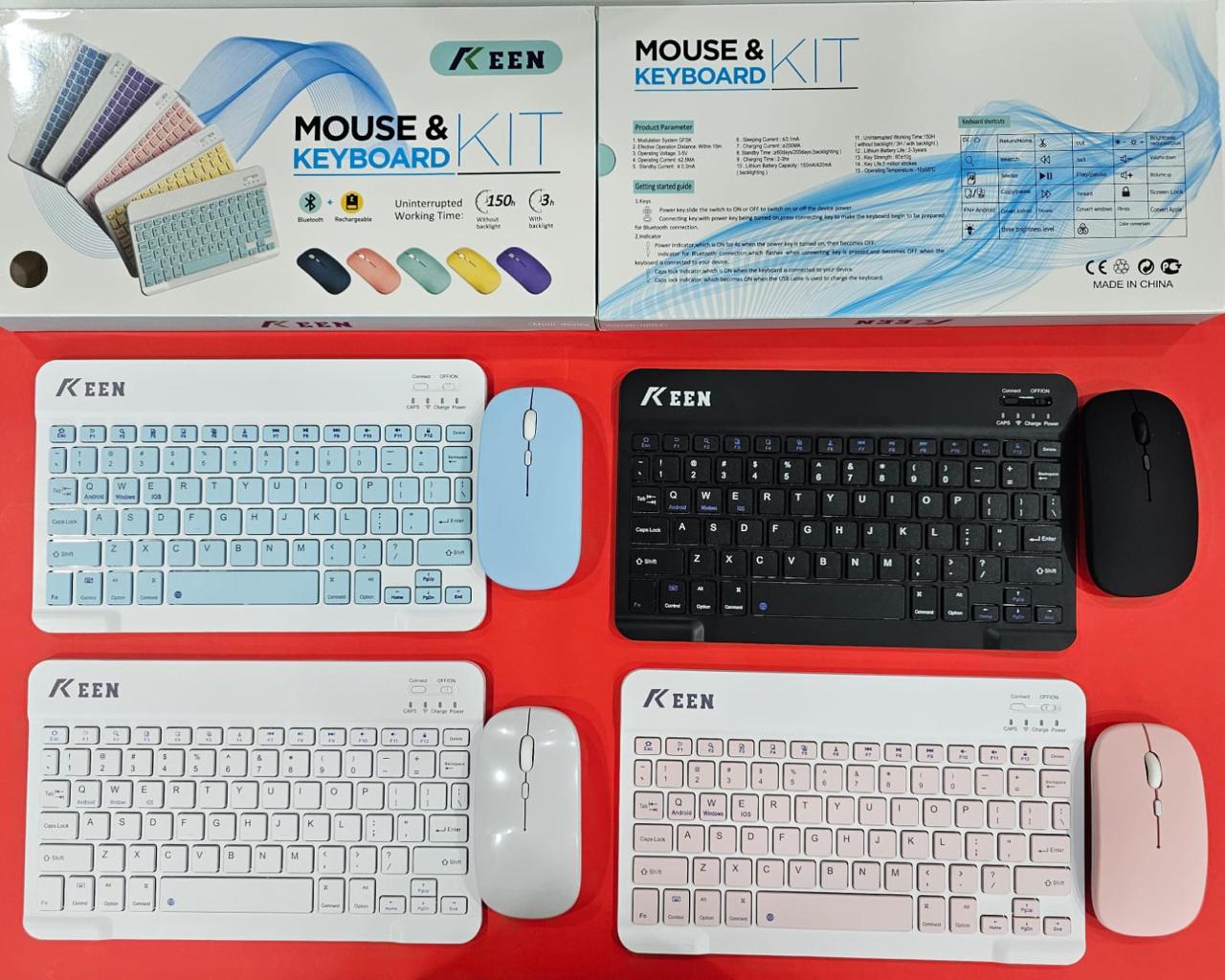 Teclado Inalámbrico con Touchpad Keen